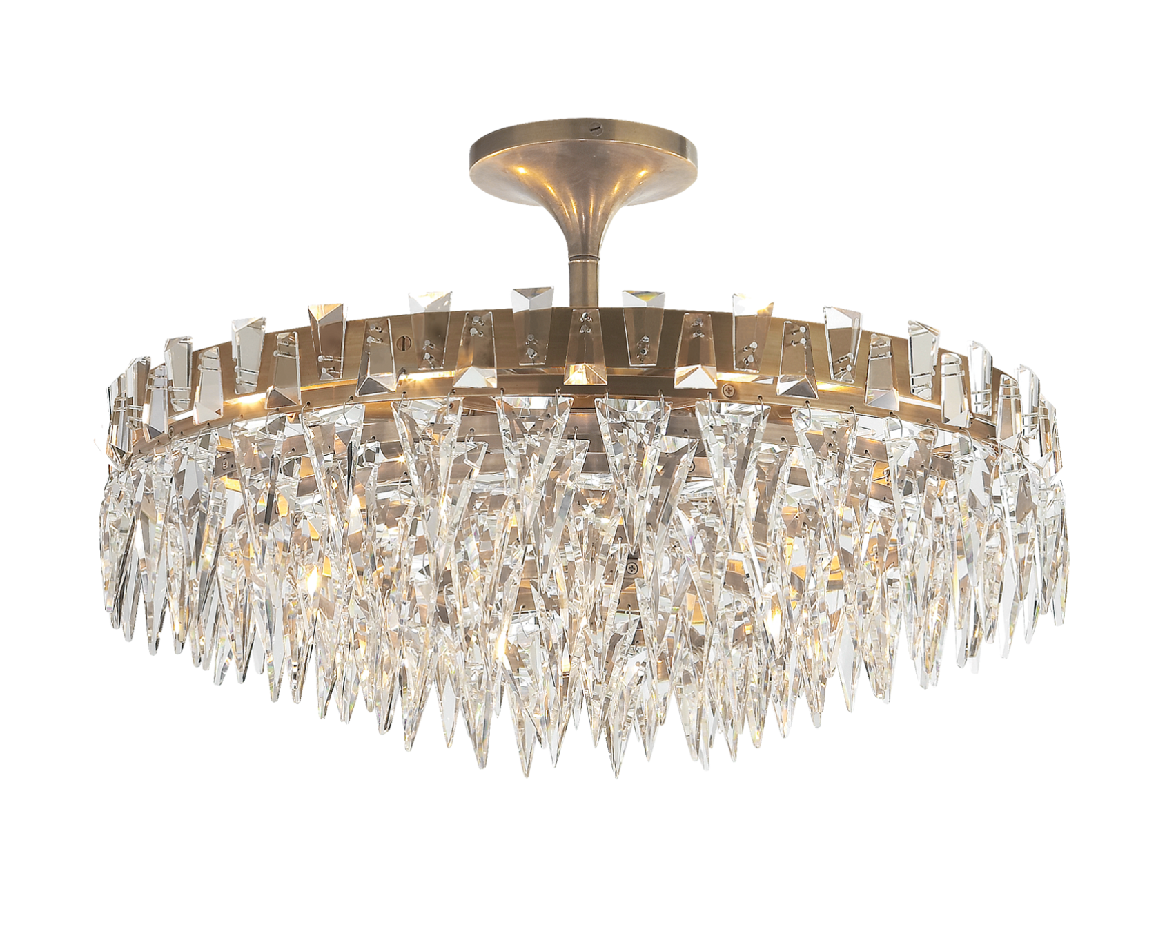Ella Crystal Flush Mount – House of Blum