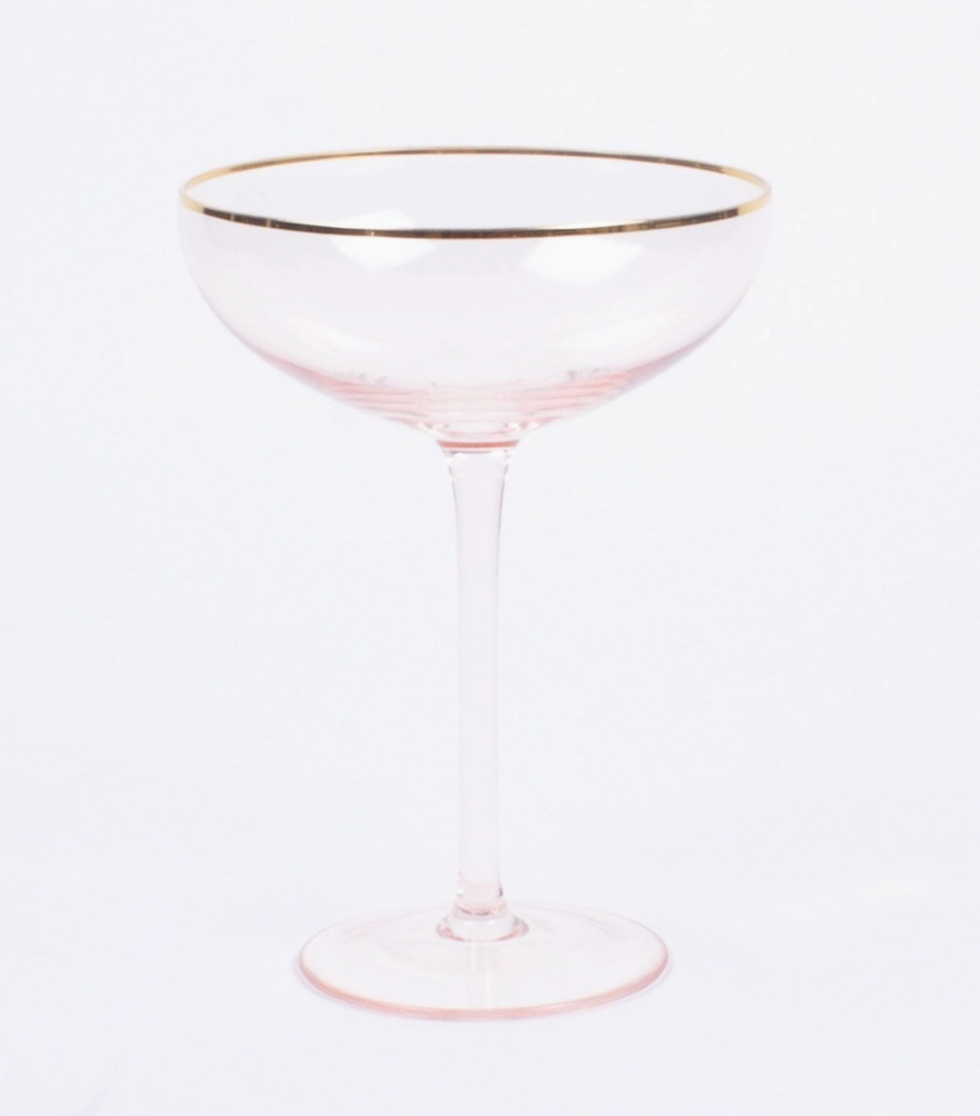 Light Pink Coupe Glass – House of Blum
