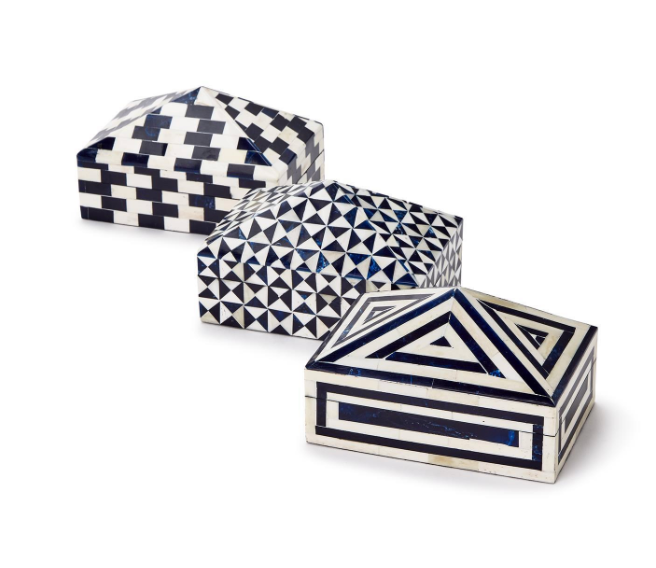 Blue Pyramid Boxes – House of Blum