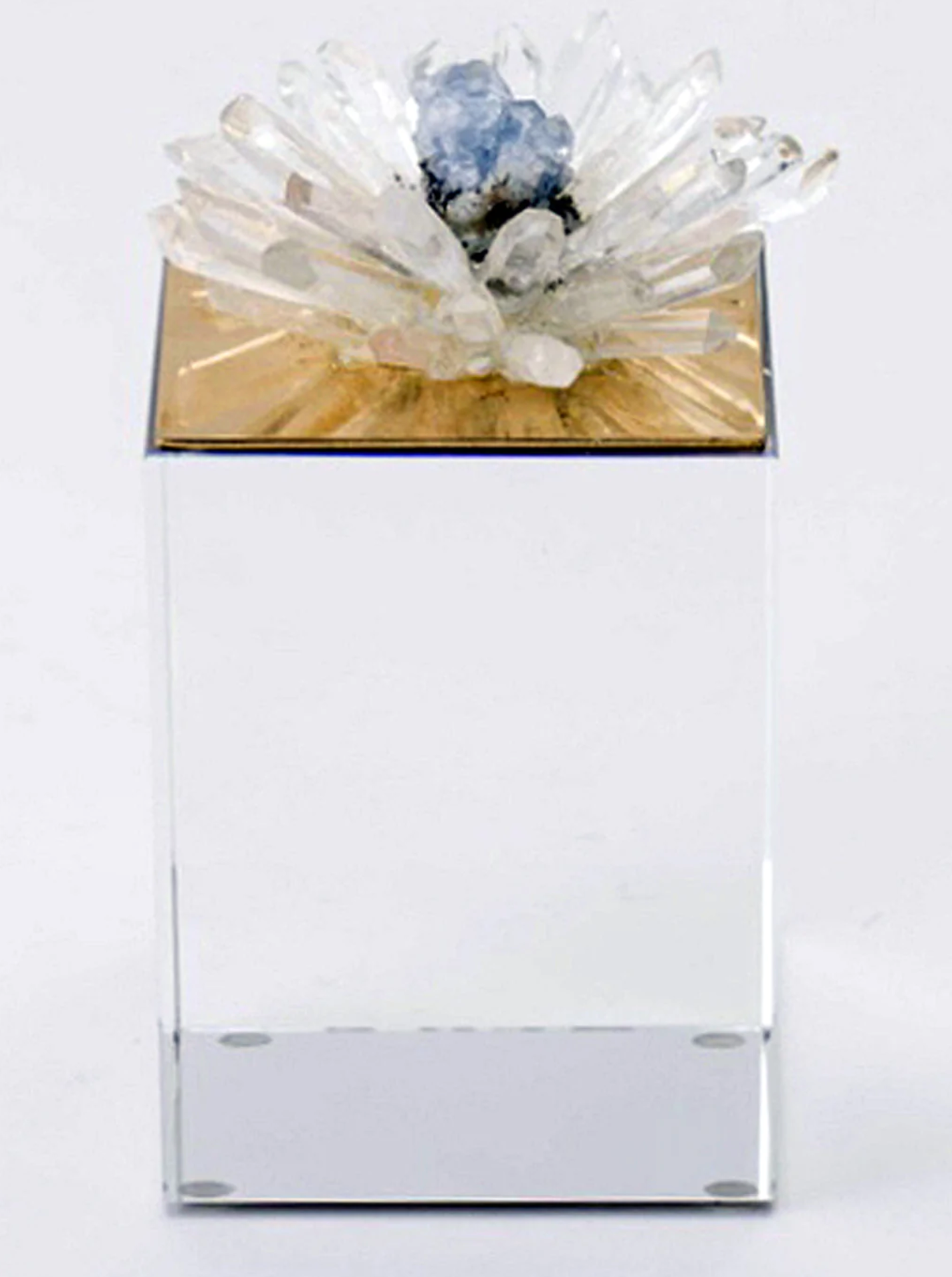 Quartz + Amethyst on Acrylic – House of Blum